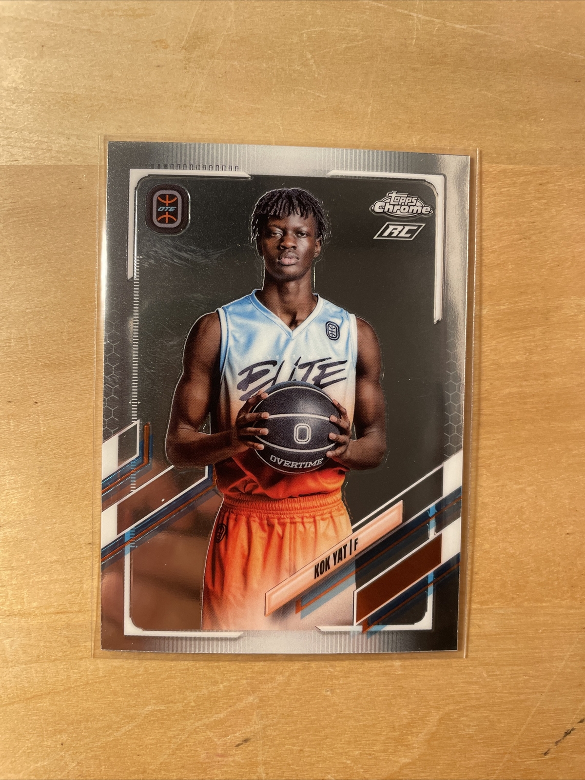 2021-22 Topps Chrome Overtime Elite #63 Kok Yat 0898T | eBay