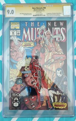 new mutants 98 CGC SS 9.0 1st Deadpool | eBay