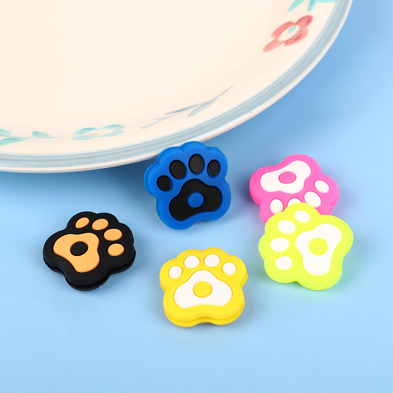 1Pc Cat Paw Shape Tennis Racket Vibration Dampeners Silicone Shock ...