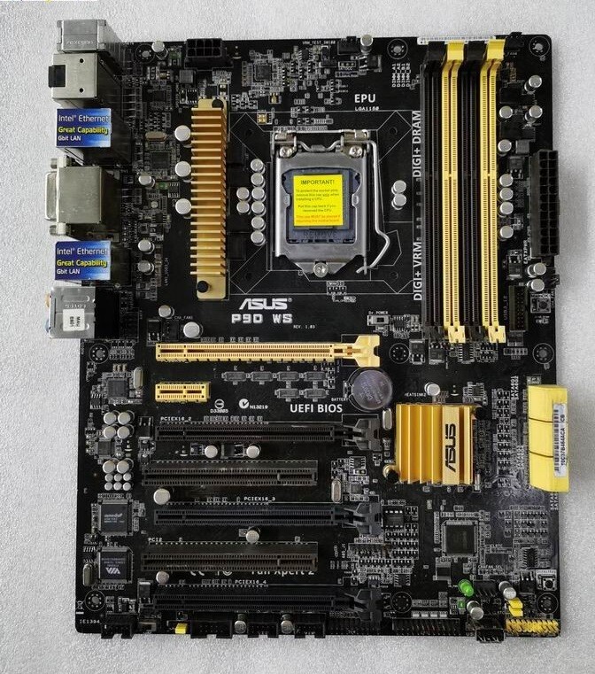 Asus P9D WS Server Desktop ATX System Motherboard Intel C226 LGA1150 | eBay
