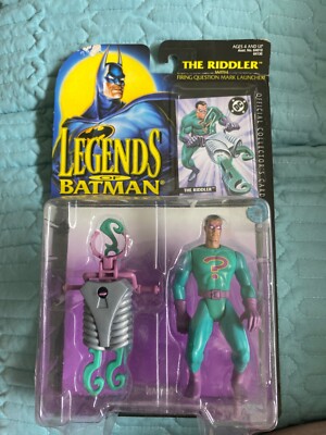 Vintage 1995 Legends of Batman The Riddler Action Figure DC 5” NEW ...