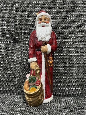 Enesco Santa Claus Figurine 12” | eBay