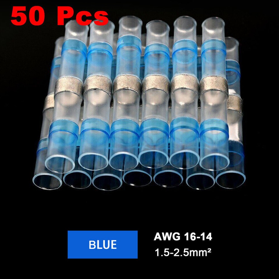 1000x Solderstick Waterproof Solder Wire Connector Shrink Solder Sleeve ...