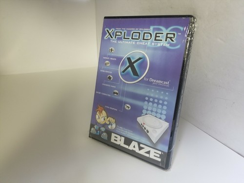 NEW Sealed BLAZE Xploder for Sega Dreamcast Cheats & Codes UK ( PAL ...