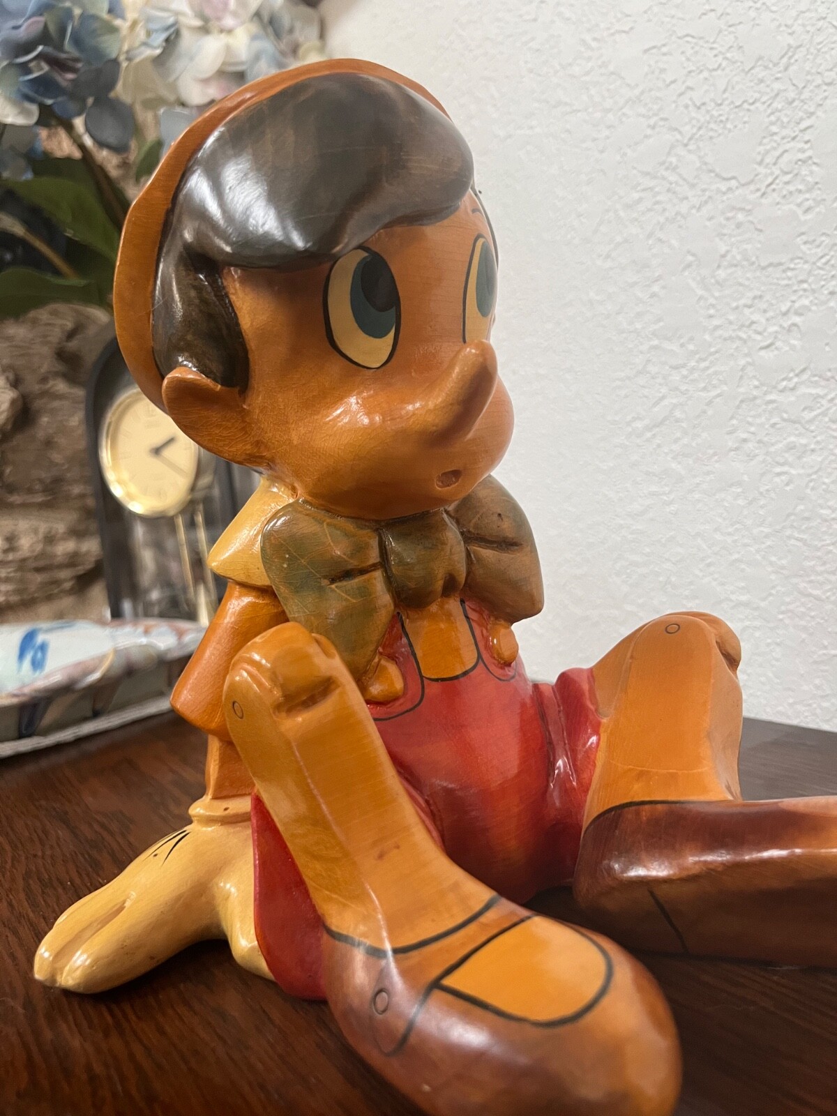 Vintage Fabulous Wooden Disney Pinocchio | eBay