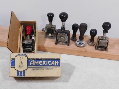 Numbering Machines - Vintage American Numberer Machine