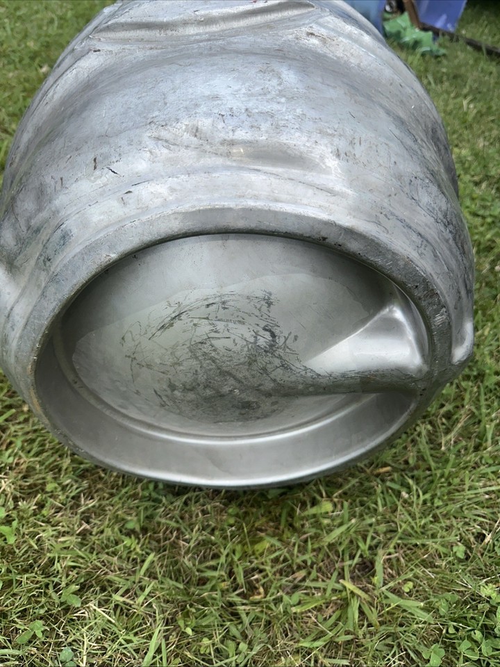 Vintage Anheiser Busch Stainless Steel 15.5 Beer Keg Rat Rod Gas Tank ...