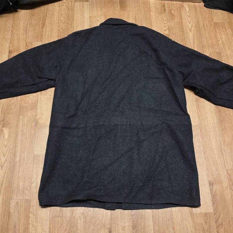 Filson Coat Weekender Coat Size XXL Charcoal Grey 100% Wool Style 108 ...