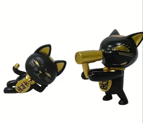 Dandadan Turbo Baba Figure Set Black Version 9cm Rare Collectible 2 ...