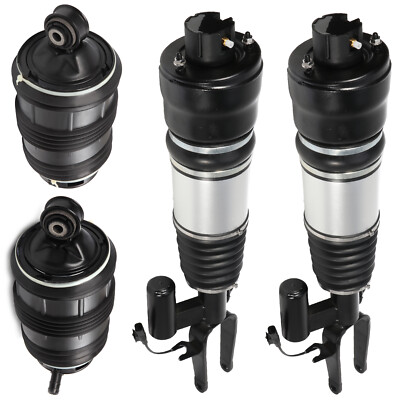 4PCS Front and Rear Air Struts Shocks Set For Mercedes-Benz E320 E350 ...