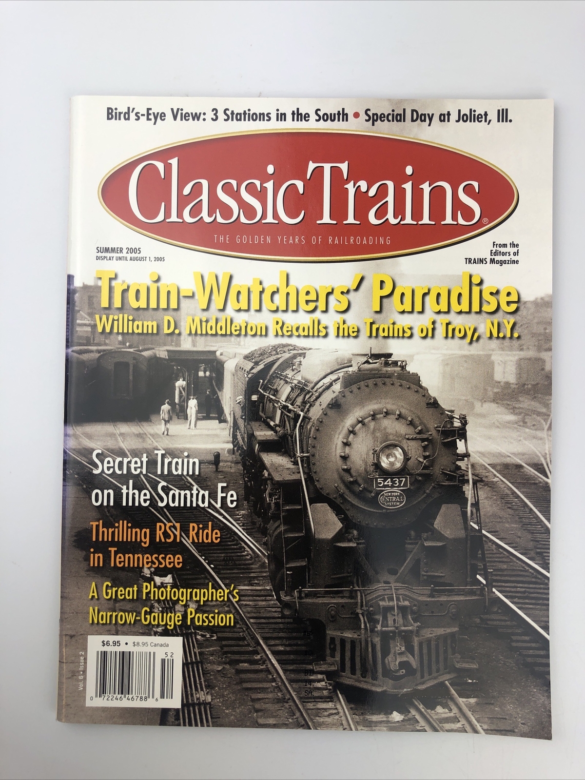 Classic Trains Summer 2005 Train-Watchers' Paradise Vol 6 Issue 2 | eBay