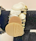 3pc Lot VINTAGE BUTTONS BRACELET MADE WITH ELASTIC & SAFETY PINS | eBay