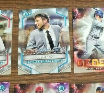 JOE MACK 2021 BOWMAN DRAFT NIGHT CARD BDN-3 MIAMI MARLINS (ROOKIE ...