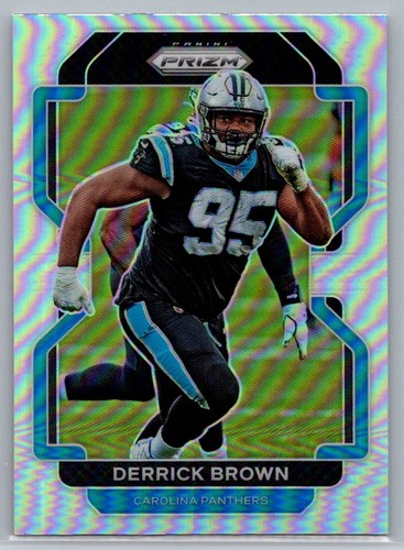 2021 Panini Prizm #317 Derrick Brown Silver Prizm | eBay