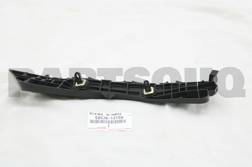 5257612150 Genuine Toyota RETAINER, REAR BUMPER SIDE, LH 52576-12150 ...