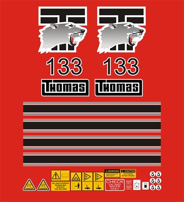 Thomas T133 skid steer loader | eBay Australia