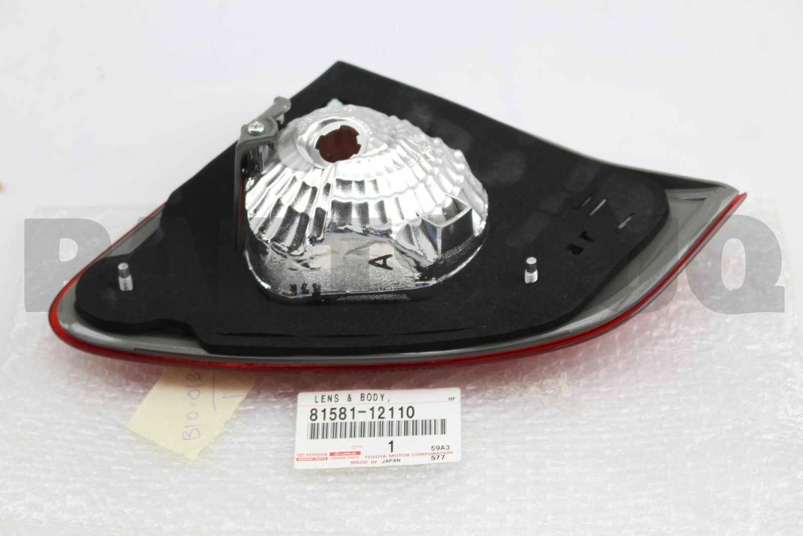 8158112110 Genuine Toyota LENS AND BODY, REAR LAMP, RH 81581-12110 | eBay