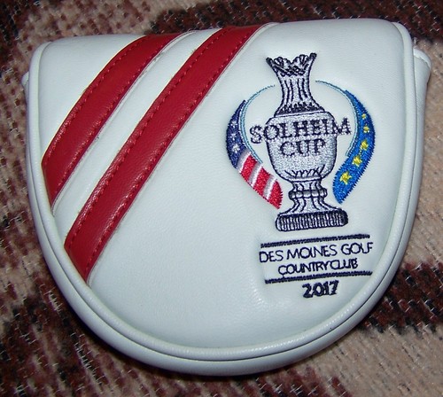 NEW PRG DES MOINES GOLF CLUB SOLHEIM CUP Magnetic Mallet Putter Head ...