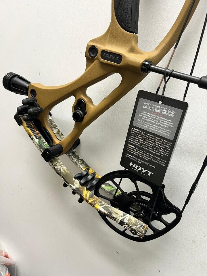 Hoyt RX7 Hbx pro RH 70lb 25"-30" Bourbon/Realtree | eBay