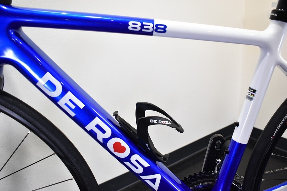 2023 DEROSA ROADBIKE 838 DISK Frame Set Blue White Glossy 50 size | eBay