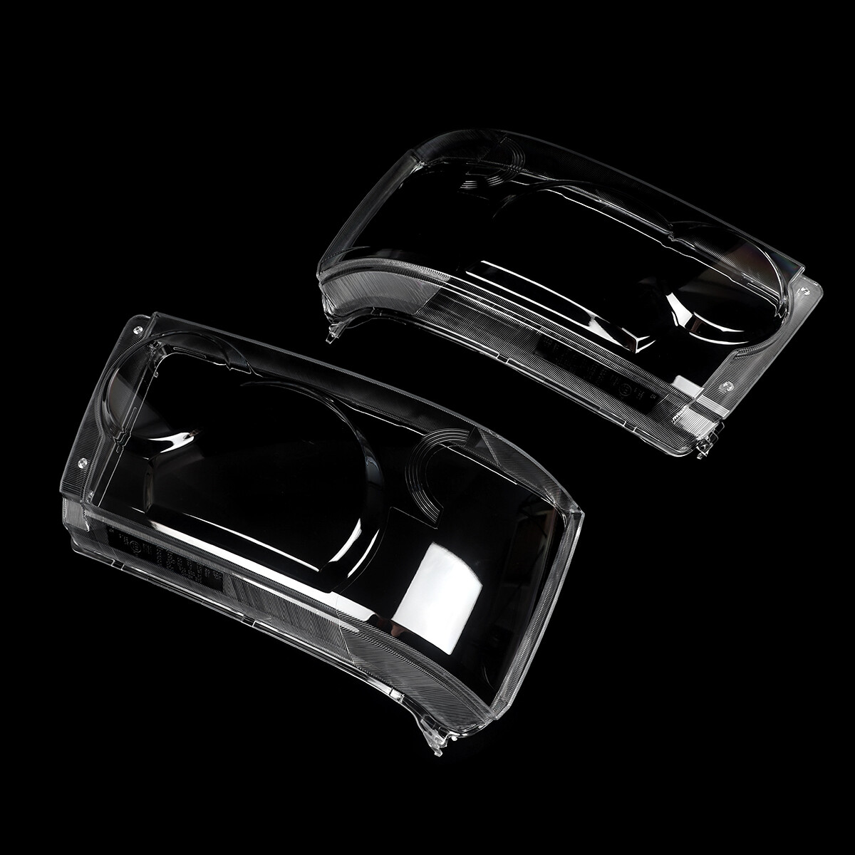 For 2006-2009 Land Rover Range Rover Sport Pair Headlight Headlamp Lens ...