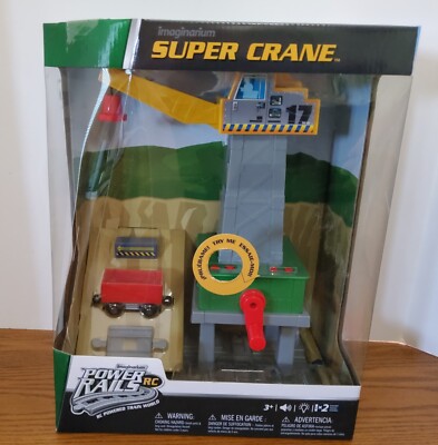 imaginarium- Super Crane-Power Rails RC Powered Train World-New Huge ...