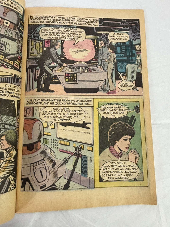 The Black Hole #1 #2 #3 Comic Book Complete Set Vintage Walt Disney ...