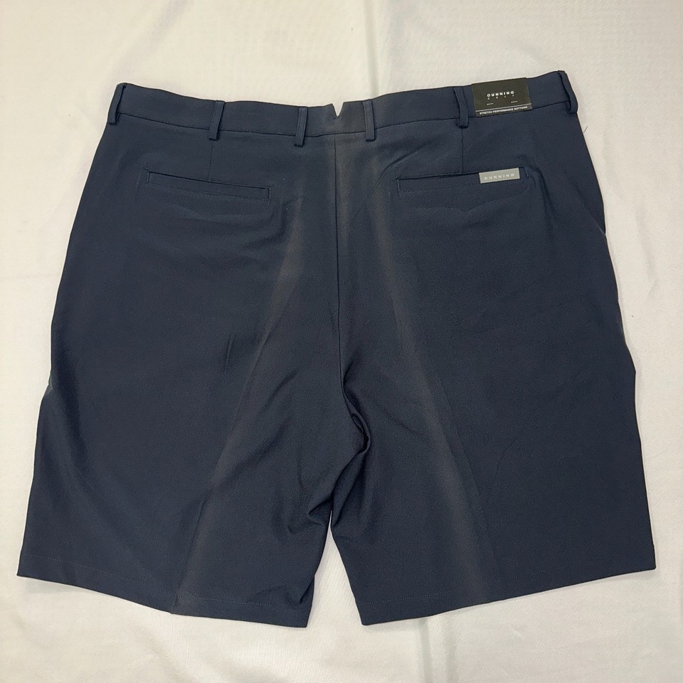 Dunning Men's Golf 9IN Player Performance Shorts Navy Size 42 MDUN ...