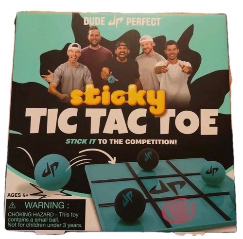 Dude Perfect Sticky Tic Tac Toe Game Brand New in Box | eBay