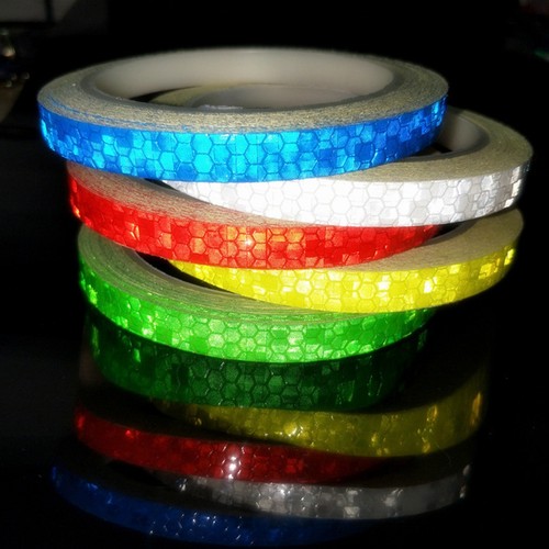 8m Reflective Sticker Safety Reflector Tape for Car Bicycle Stickers ...