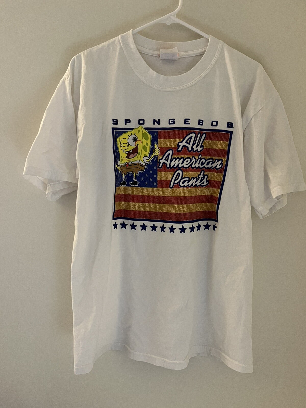 Vintage 2003 Spongebob Squarepants All American Pants… - Gem