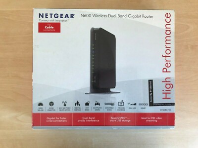 Netgear N600 Wireless Dual Band Gigabit Router | eBay UK