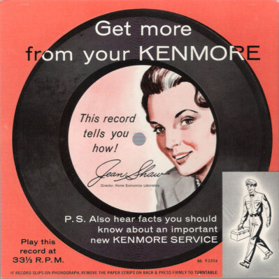 Jean Shaw (4) - Get More From Your Kenmore 1965 Flexi, Shape, S/Sided ...