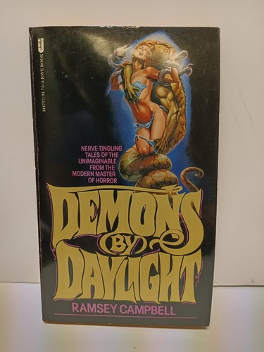 Demons by Daylight by Ramsey Campbell 1979 Jove/HBJ Horror Paperback ...