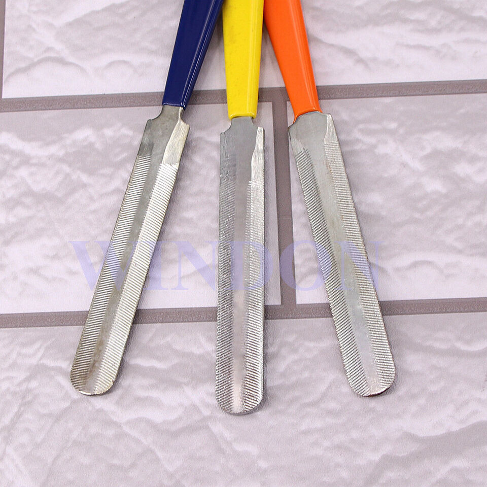 High quality Guitar Nut File Set 3 Double Sided For Guitar Luthiers ...