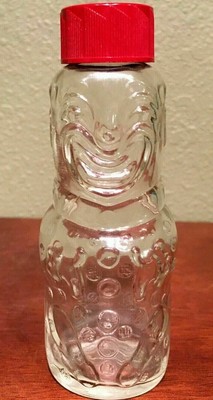 Vintage Brockway Glass Co. Clown Glass Candy Container w/ Original ...