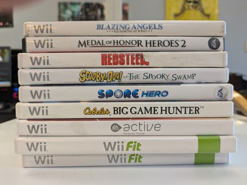 Wii Games Colection - Action, Fitness, Adventure & Fun! (Wii)(Tested ...