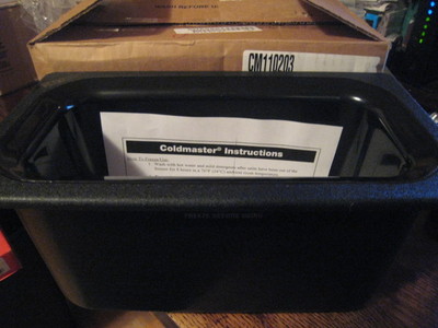 New Carlisle CM110203 Food Service Products Coldmaster® Food Pan Black ...