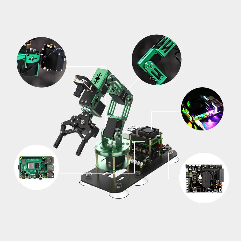 DOFBOT AI Vision Robotic Arm 6 Axis Robot Arm Assembled With ROS NO ...