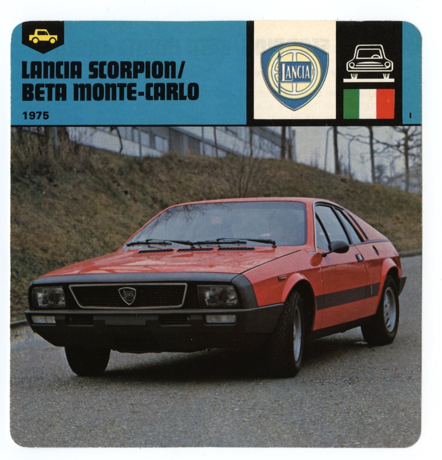 Lanci Scorpion Beta Monte Carlo - Production Car Edito Service Auto ...