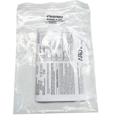 US Stock 1 in Double Diaphragm Pump for Aro Ingersoll Rand 666100-362-C ...