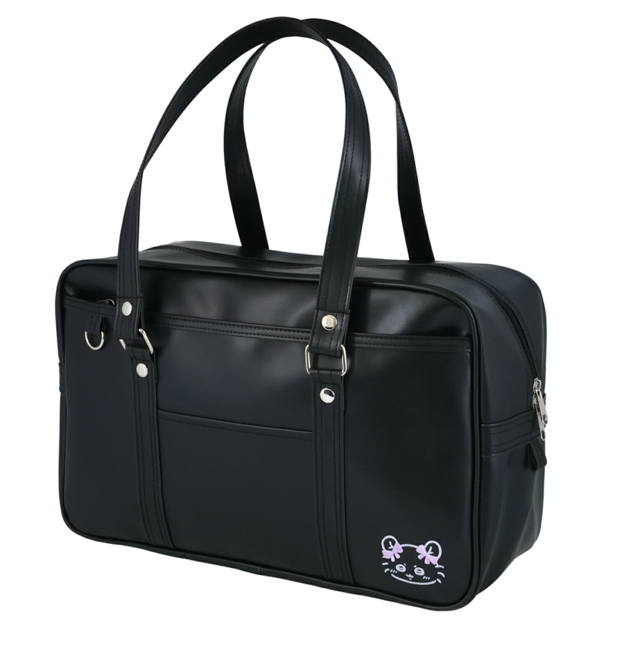 Chiikawa MOMONGA School Bag / School Tote Black Large Limited 2025 ...