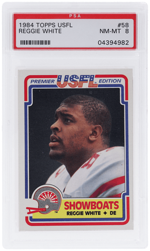 1984 Topps Usfl Reggie White #58 PSA 8 | eBay