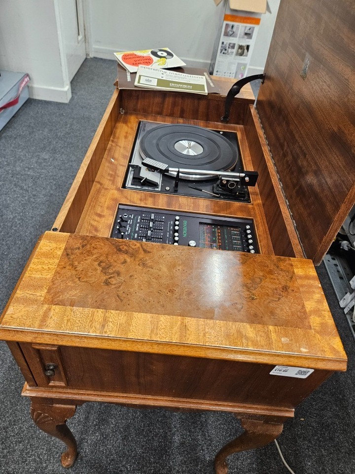 Dynatron Radiogram With Garrard SP25 MkIV record Deck/Turntable - CS ...