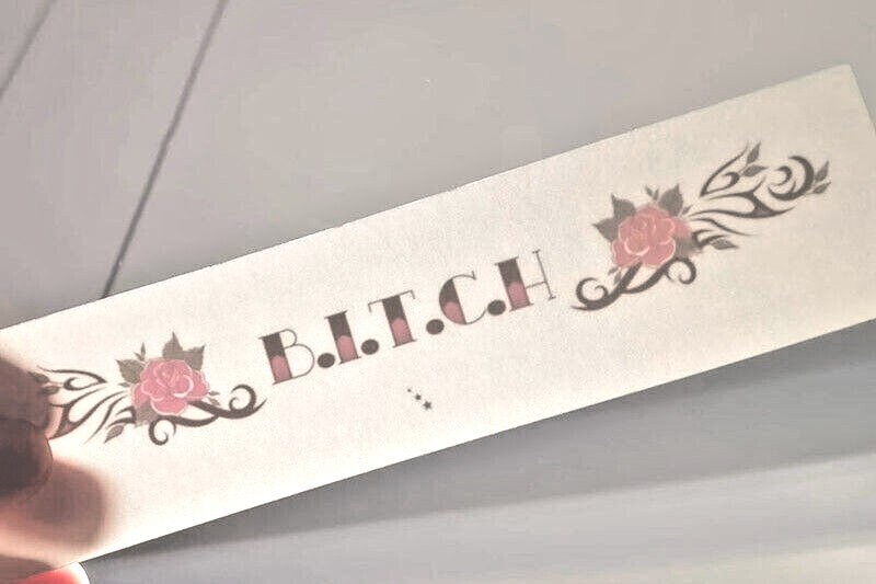 Adult Temporary Tramp Stamp Back Tattoo For Sexy Cos-Play-Clubs-Private ...