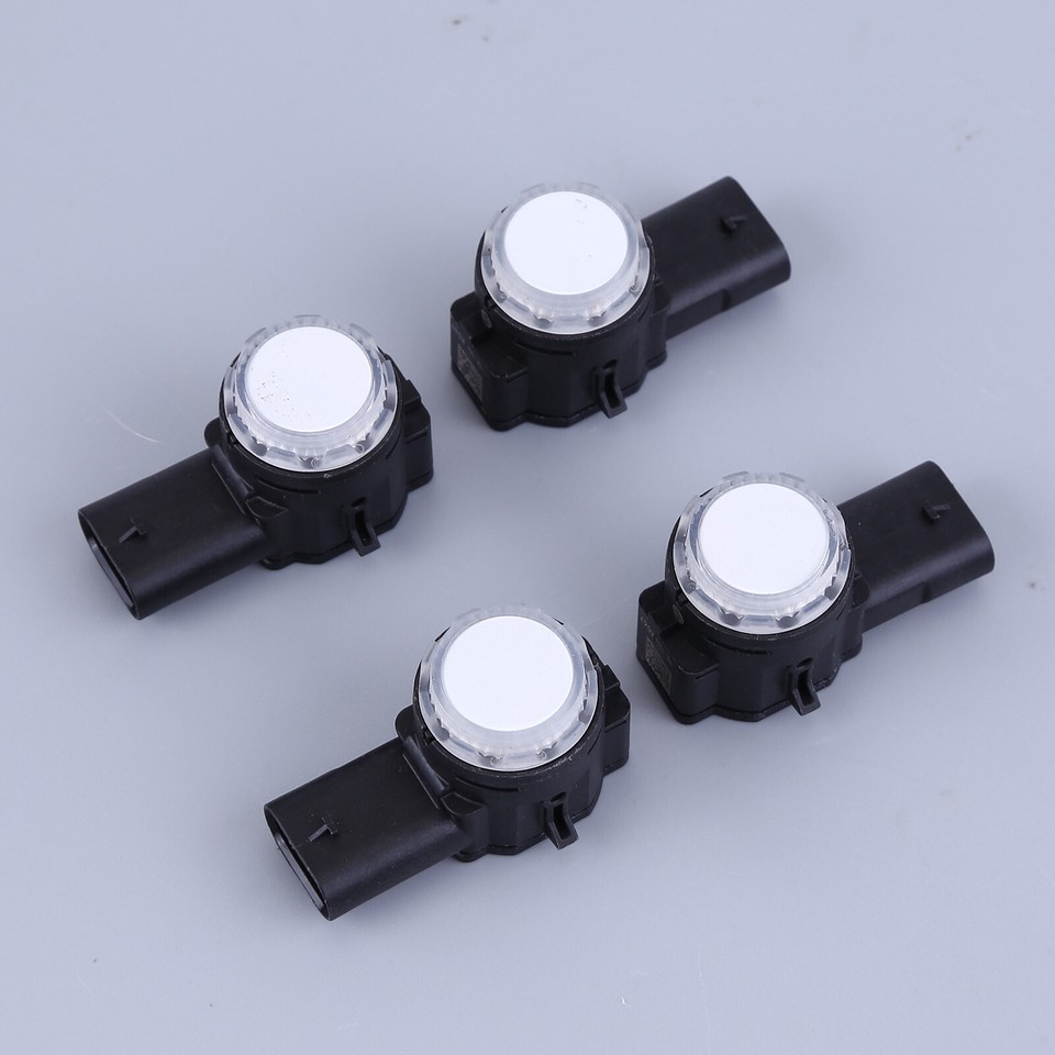 4x Bumper Parking Sensor Black 39215468 For GMC Cadillac Buick 84575193 ...