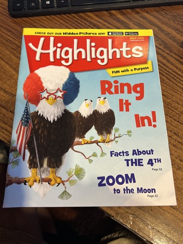 Highlights Magazine - July 2019 Fun With A Purpose - NEW | eBay