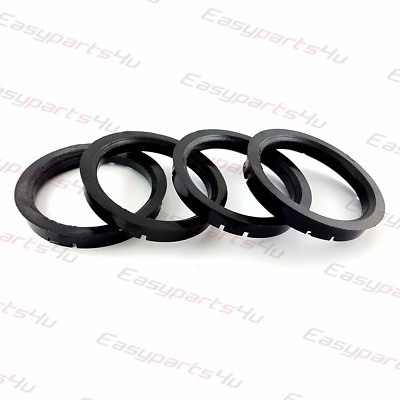 4x spigot rings 71,5 mm - 60,0 mm Conversion for alloy wheels | eBay