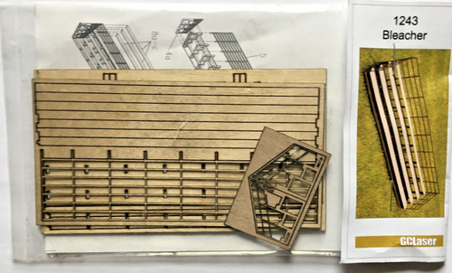 GCLaser - Bleachers - 1:87 HO Scale - Item #1243 - *NEW* | eBay
