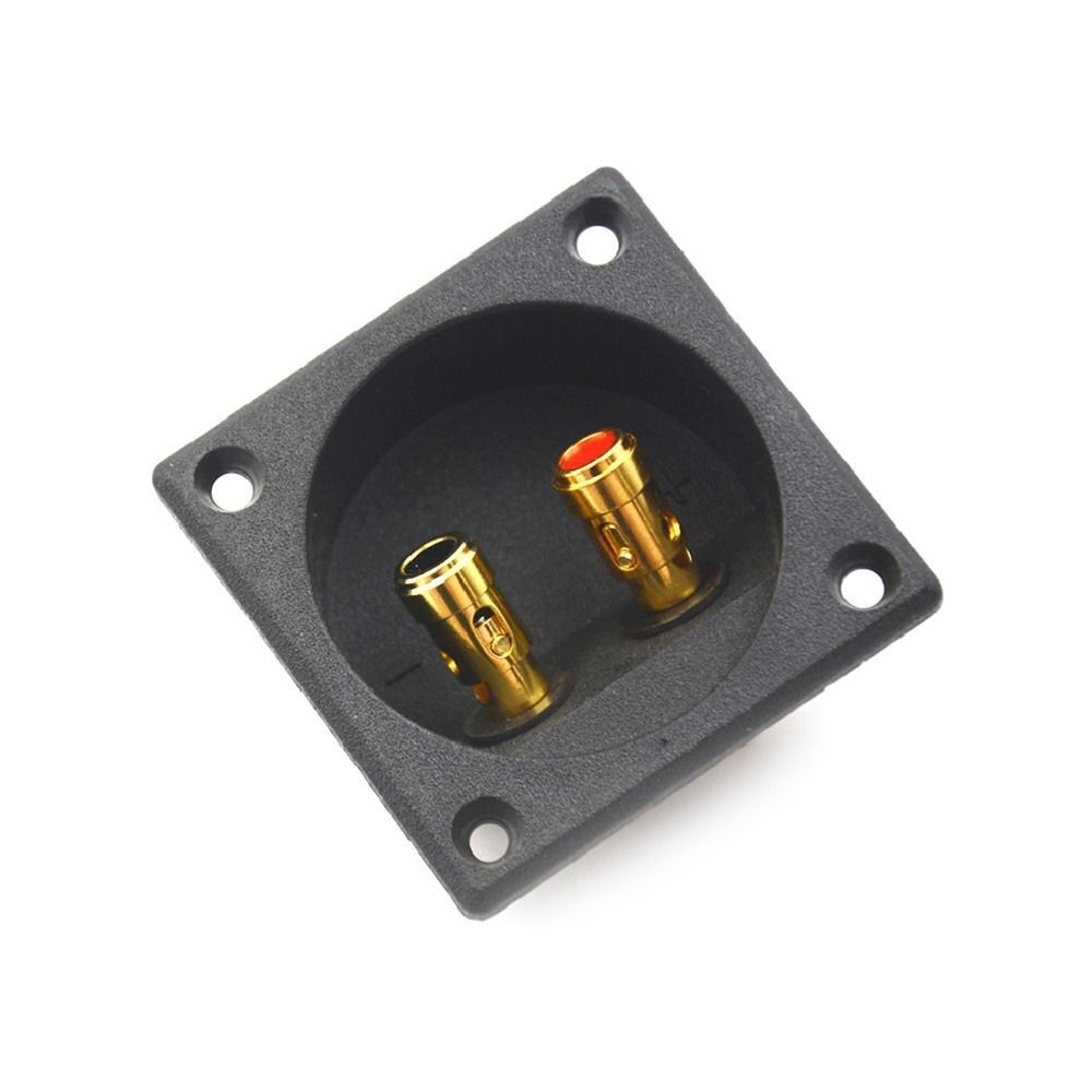 2Pcs Stereo Plug Speaker Boxes Subwoofer Speaker Terminal Connectors ...